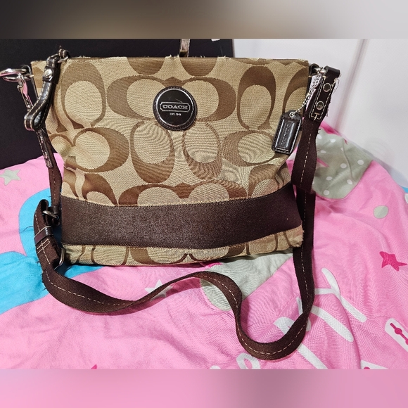 Coach | Bags | Coach Monogram Crossbody Bag | Poshmark